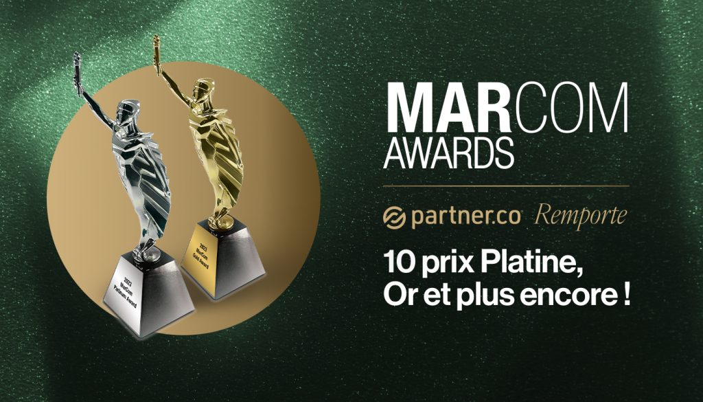 Journal | Partner.Co: Partner.Co remporte 10 prix MarCom