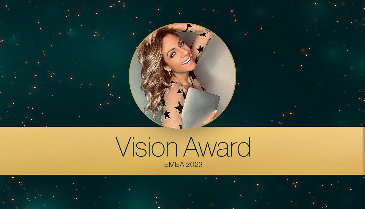Journal | Partner.Co: Masha Urbani Wins the EMEA 2023 Vision Award