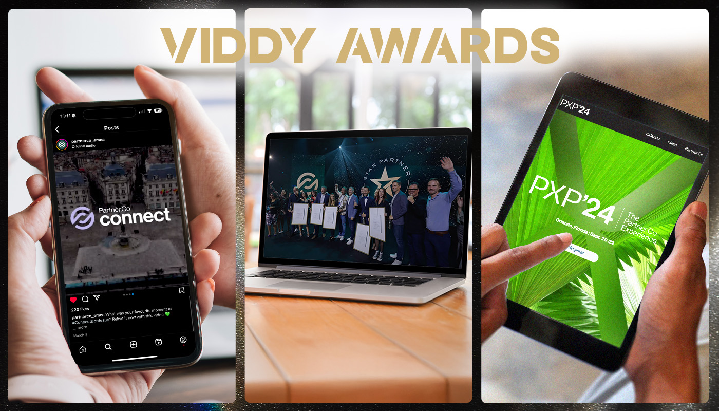 Journal | Partner.Co: Partner.Co Wins 2 Platinum & 1 Gold Viddy Awards