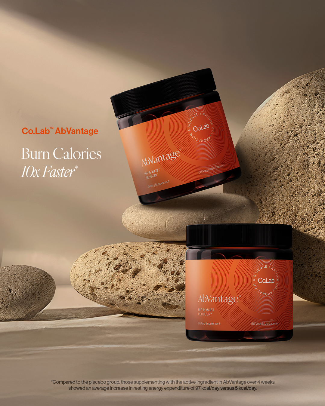 Burn Calories 10x Faster with Co.Lab™ AbVantage